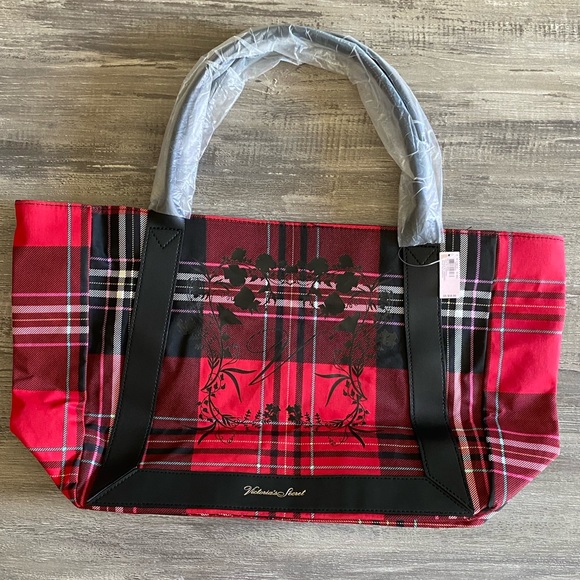 Victoria's Secret | Bags | New Red Plaid Victorias Secret Bag | Poshmark